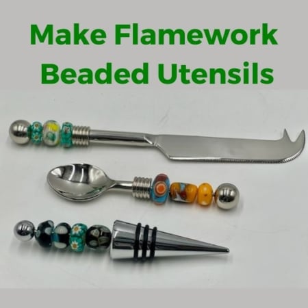 Flamework Beaded Utensils - The Curious Forge
